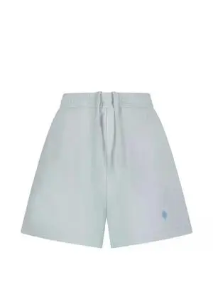 Destin Embroidered-detail Cotton Mini Shorts
