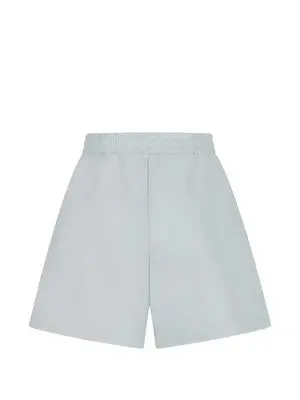 Destin Embroidered-detail Cotton Mini Shorts