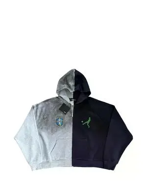 HAPPY MEMORIES DON'T DIE Arnold Palmer Panelled Hoodie - Black