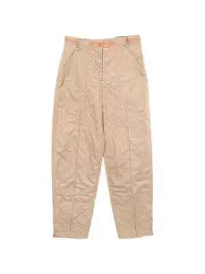 Hermès 2020s Quilted Baker Trousers - Neutrals