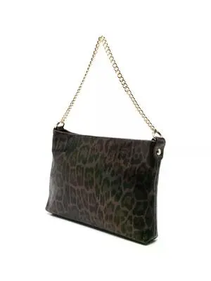 MARC ELLIS Leopard-print Chain-link Tote Bag
