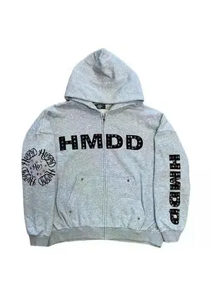 STADIUM GOODS Crystal-studded Zip-up Hoodie