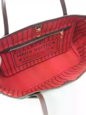 LOUIS VUITTON 2018 Neverfull Pm Damier Ebene Tote Bag - Brown