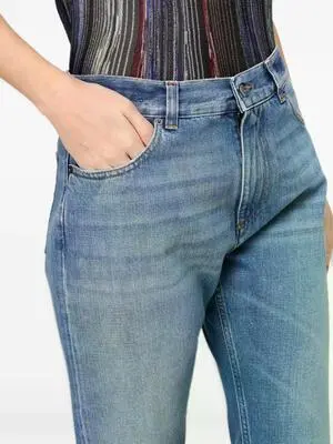 Missoni Faded-effect Straight-leg Jeans