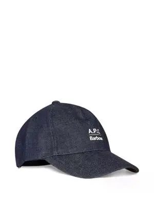 Barbour X A.p.c. Denim Cap