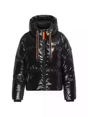 GERTRUDE Lindsay Quilted Puffer Jacket - Black