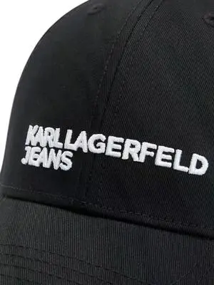 Karl Lagerfeld Logo-embroidered Baseball Cap