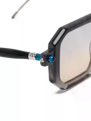 KUBORAUM Geometric-frame Gradient-lens Sunglasses