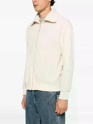YES LONDON Zip-up Ribbed-collar Cardigan
