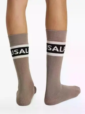 Fusalp Piste Pro Logo-jacquard Socks