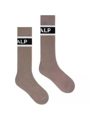 Fusalp Piste Pro Logo-jacquard Socks - Neutrals