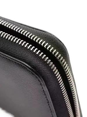 Prada 2010 Saffiano Round Zip Wallet