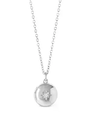 Astley Clarke Biography Locket Necklace - Silver