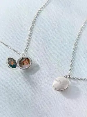 Astley Clarke Biography Locket Necklace