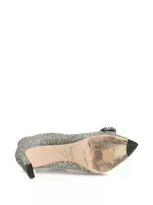 JIMMY CHOO Buckle-detail Ankle Boots