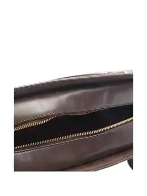 LOUIS VUITTON 2004 Saria Horizontal Damier Ebène Handbag