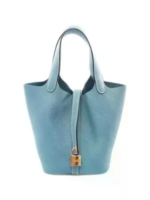 Hermès Pm Picotan Lock Handbag - Blue