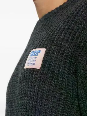 American Vintage Cyrow Logo-patch Sweater