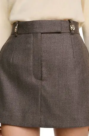 Sandro Wool Skort