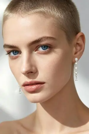 CLASSICHARMS Cascade Freshwater Pearl Dangle Earrings