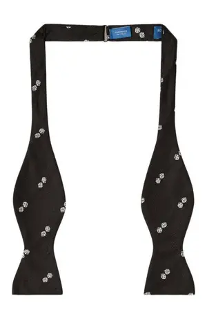 Robert Talbott Bond Dice Silk Self-tie Bow Tie