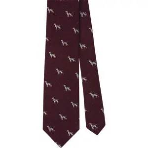 Robert Talbott Robert Pointer Bourette Best Of Class Necktie - Maroon