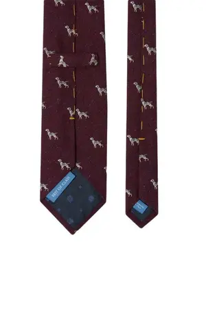 Robert Talbott Robert Pointer Bourette Best Of Class Necktie - Maroon