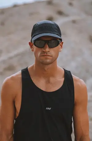 HUEGA HOUSE Athletics Stride Nylon Hat - Black