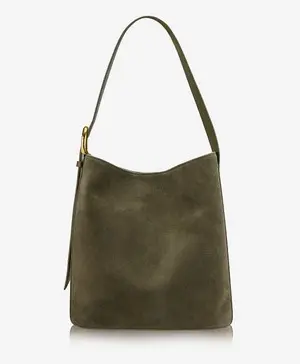 Gigi New York Avery Bucket Bag - Olive