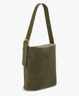 Gigi New York Avery Bucket Bag - Olive