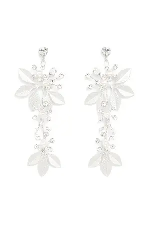 POPPY LANE Magnolia Bridal Earrings