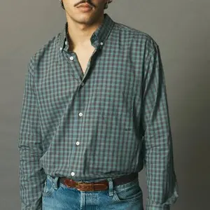 LE PERE Seafoam Button-down Shirt