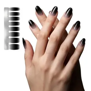 XPNAIL 2-pack Nail Polish Strips Gradient Ombre Colors Set32ct