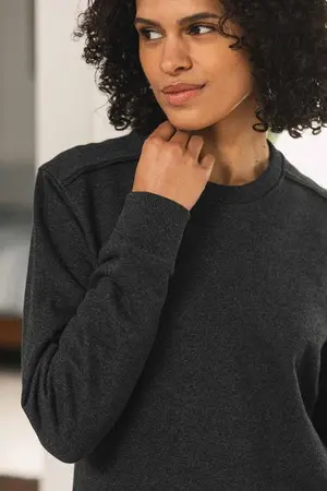 Bridge & Burn Bailey Recycled Crewneck Sweatshirt - Graphite
