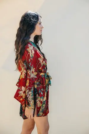SUN CHILD Wrap Dress Korakia