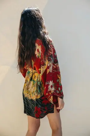 SUN CHILD Wrap Dress Korakia