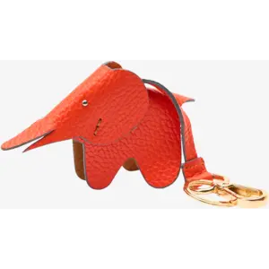 TUSK Ascot Elephant Keychain - Orange