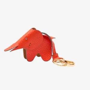 TUSK Ascot Elephant Keychain - Orange