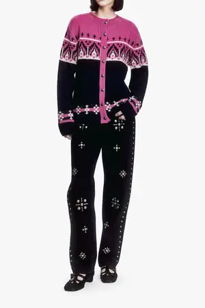 Anna Sui Fair Isle Knit