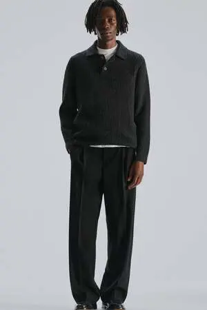 THE ROW Sue Pant - Black