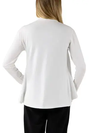 UV SKINZ Long Sleeve Cascade Sun Layer - White