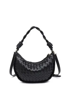 URBAN EXPRESSIONS Violet Hobo - Black
