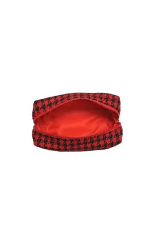 URBAN ESSENTIALS Haute Tooth Cosmetic & Travel Organizer Pouch - Red
