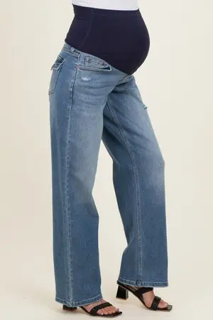 PINKBLUSH Baggy Maternity Jeans