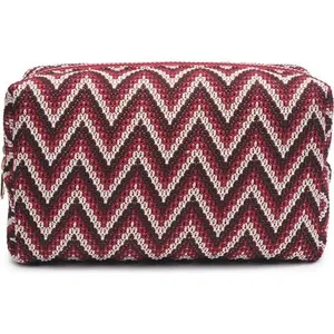 URBAN ESSENTIALS V-muse Cosmetic & Travel Organizer Pouch - Red Multi