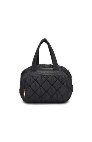 URBAN ESSENTIALS Zip Me Prettyquilted Puffer Travel Organizer - Black