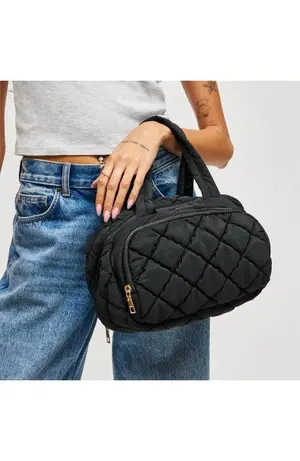 URBAN ESSENTIALS Zip Me Prettyquilted Puffer Travel Organizer