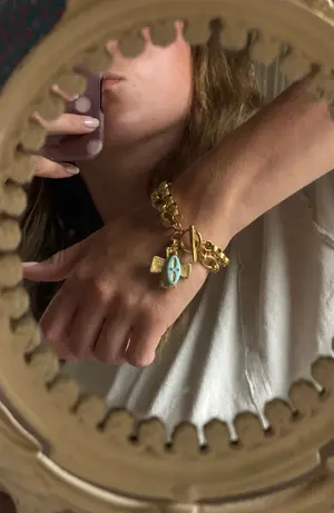 SCCOLLECTION Marlowe Bracelet - Turquoise