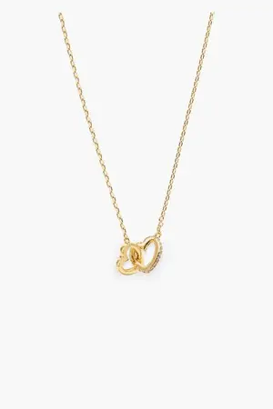 MEIDEYA Heart To Heart Necklace - Gold