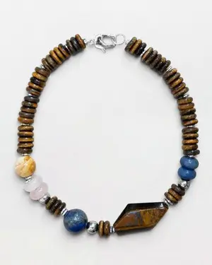 BY LILLA Terra Necklace - Brown